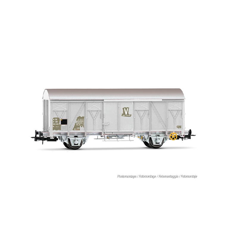 Wagon couvert à 2 essieux type Us (ex G4) "V", ép. IV, SNCF | LR Presse